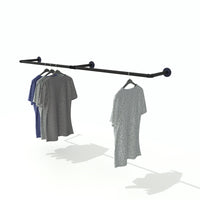 HangScape: The Artistic Wall-Mounted Clothes Rail for Modern Living ...