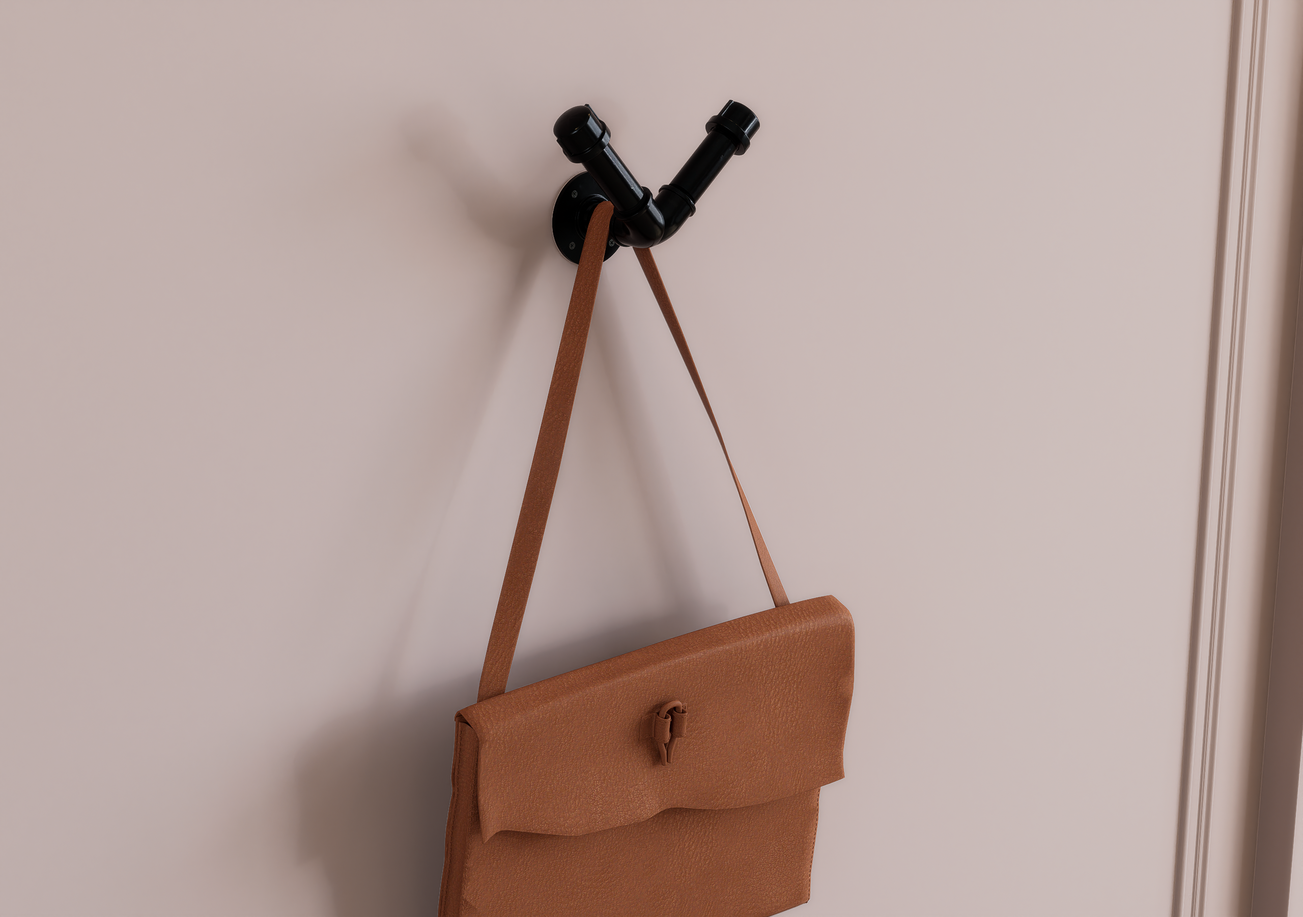 Industrial Pipe Wall Hook V-Shaped Metal Hook (D113) – racksflex